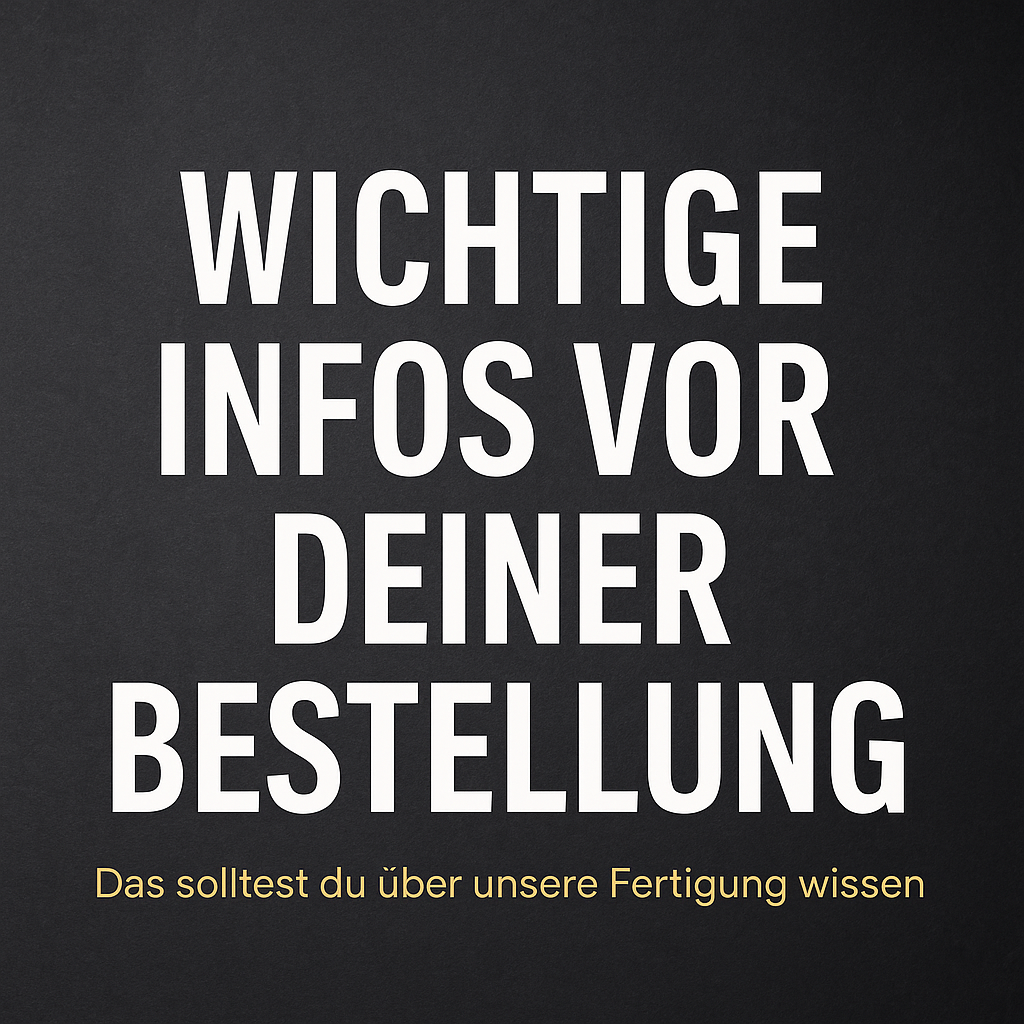 Wichtige Infos vor deiner Bestellung – das solltest du über unsere Fer